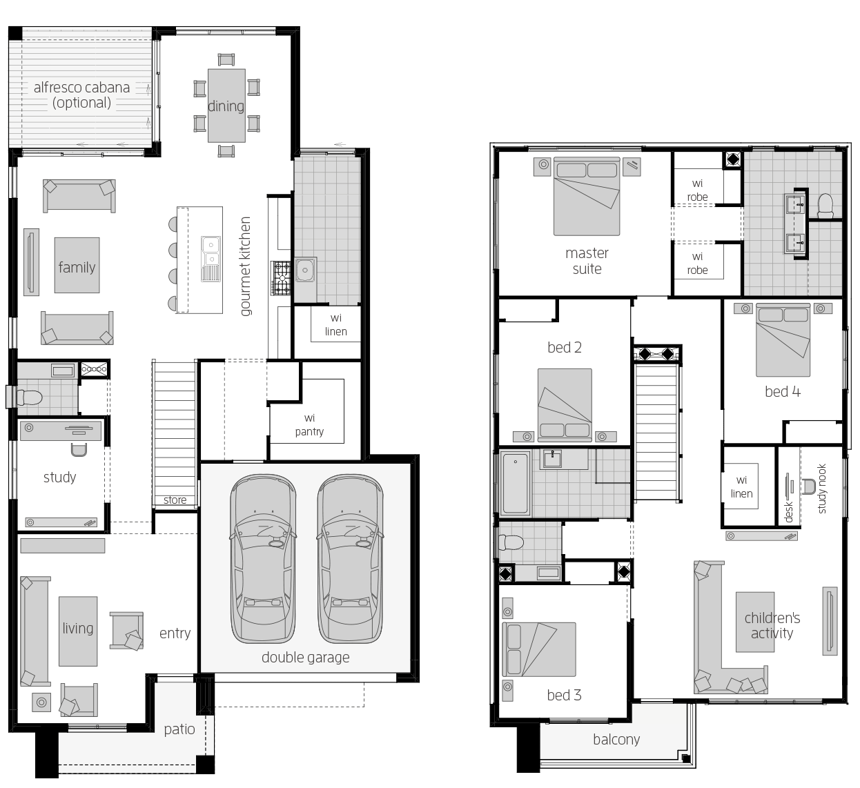 Luxurious Saxonvale Modern Home Floor Plans in Australia | McDonald ...