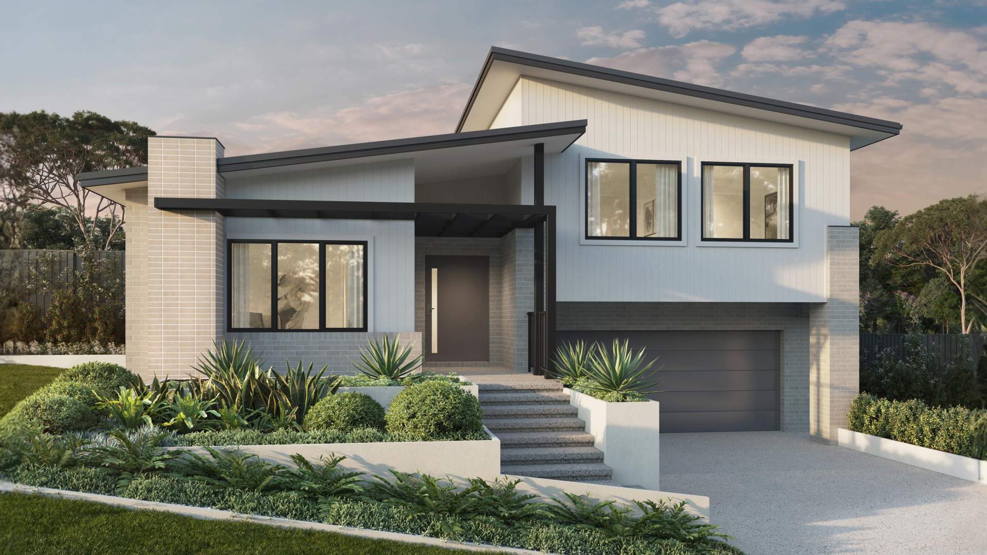 Modern Split Level Home Plans Zenith Split Level Home Design | Wisdom