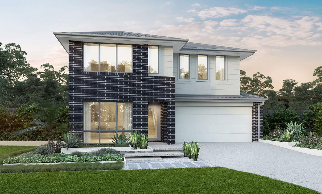 Double Story Modern Home Designs